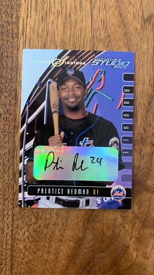 2003 Donruss Studio Private Signings /200 Prentice Redman #159 Rookie ...