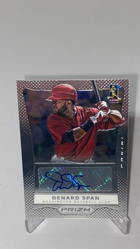 2012 Panini Prizm Baseball Denard Span Auto #DS Minnesota Twins | eBay