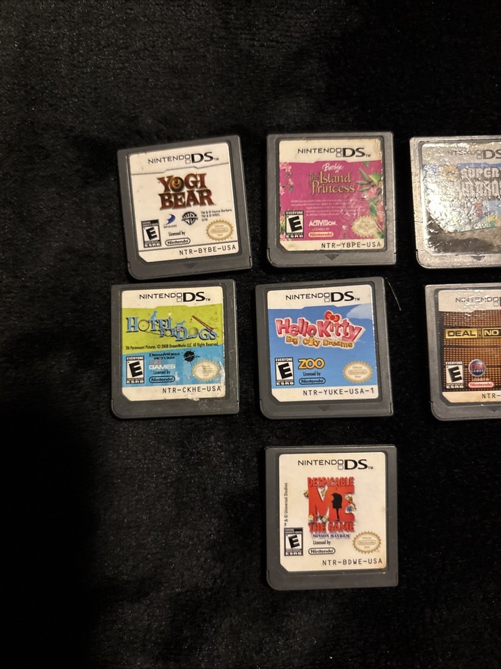 Lot of 7 Nintendo DS Games Cartridges Only | eBay