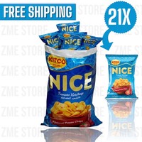 Save 10% - 21 Pack X Kitco Nice Natural Potato Chips Tomato