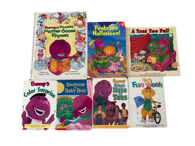 Vintage Barney Book Lot Of 7 | eBay