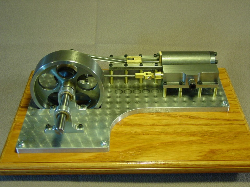 STEAM ENGINE PLANS ONLY horizontal mill type lathe CNC live kit model ...