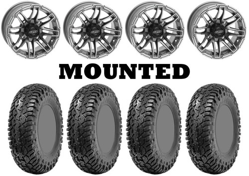 Kit 4 CST Lobo RC Tires 32x10-14 on Quadboss Stryker Gray Wheels CAN | eBay