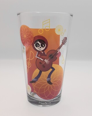 Disney 100 Pixar Coco Miguel Pint Glass 16oz. | eBay