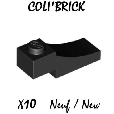 Lego 70681 - 10x Briques / Brick Arch 1x3 inverted - Noir Black - Neuf ...