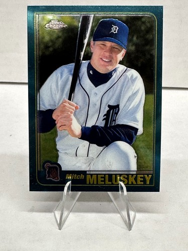 2001 Topps Chrome #420 Mitch Meluskey Detroit Tigers Baseball Card | eBay
