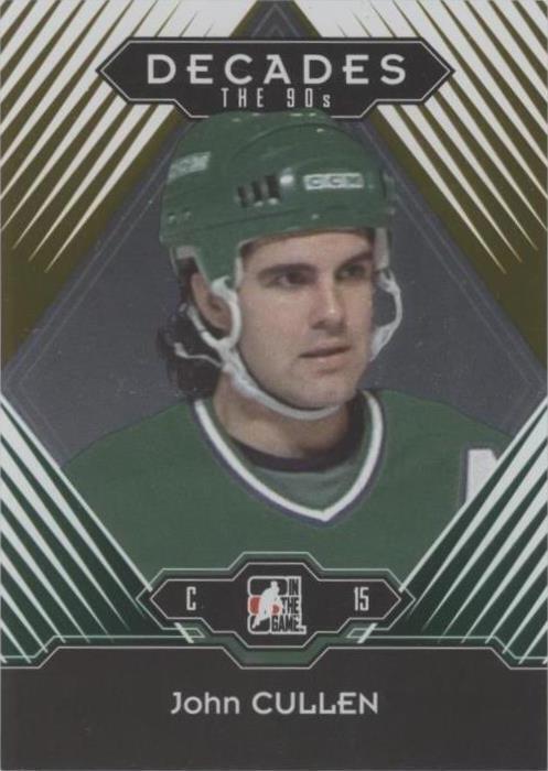 2013-14 In the Game Decades 1990s - John Cullen #79 Gold /30 for sale ...