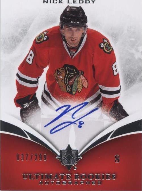 2010-11 Ultimate Collection - Ultimate Rookies Autographed Nick Leddy ...