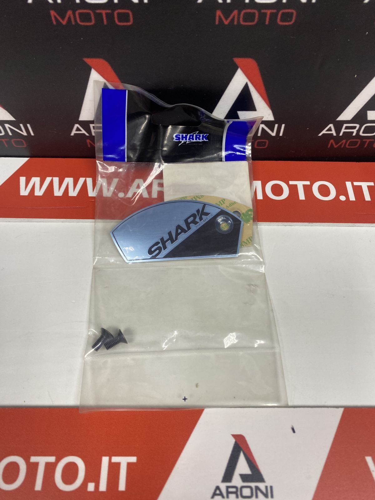 Cover Mechanism Side Metal for Helmet Shark evo3 Blue Black | eBay ...