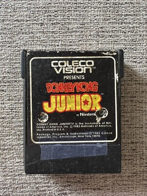 Donkey Kong Junior (Colecovision, 1983) - Acceptable Condition, Fast ...