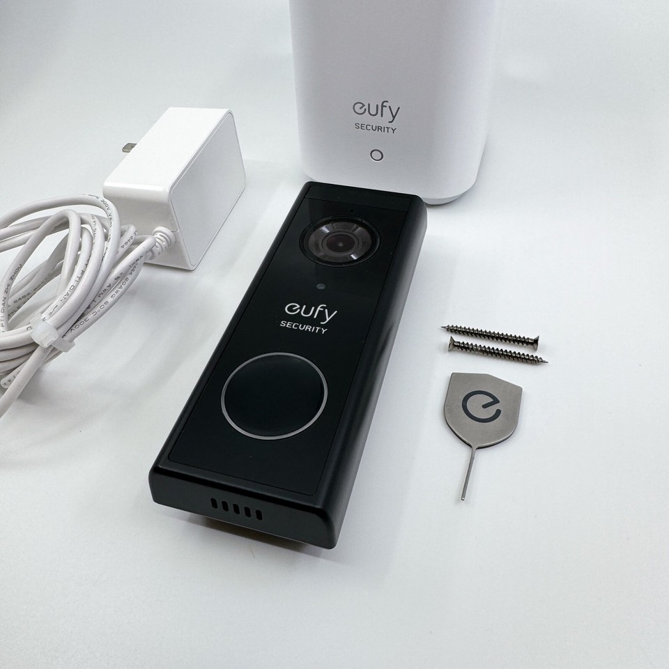 Eufy Security, Video Doorbell S220 (Battery-Powered) Kit, Security ...