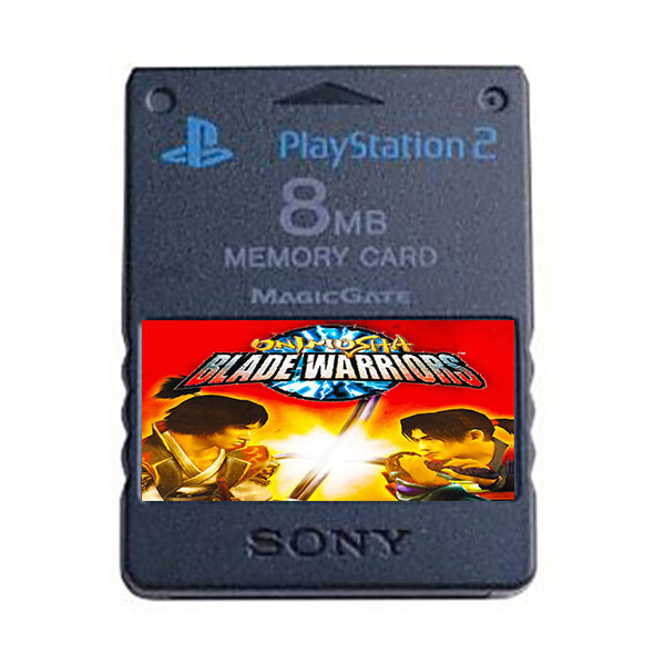 Onimusha Blade Warriors PS2 Official Memory Card 100% Unlocked Saves | eBay