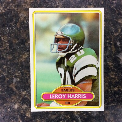 1980 Topps Football #318 Leroy Harris Philadelphia Eagles | eBay