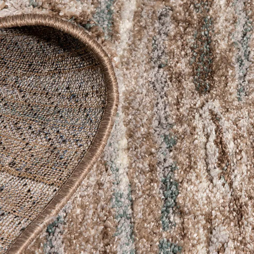 8 ft. x 10 ft. Indoor Striped Rectangular Area Rug Shoreline Kitchen ...