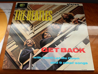 THE BEATLES Get Back LP Yellow Vinyl GN 70069 Rare!. NM | eBay