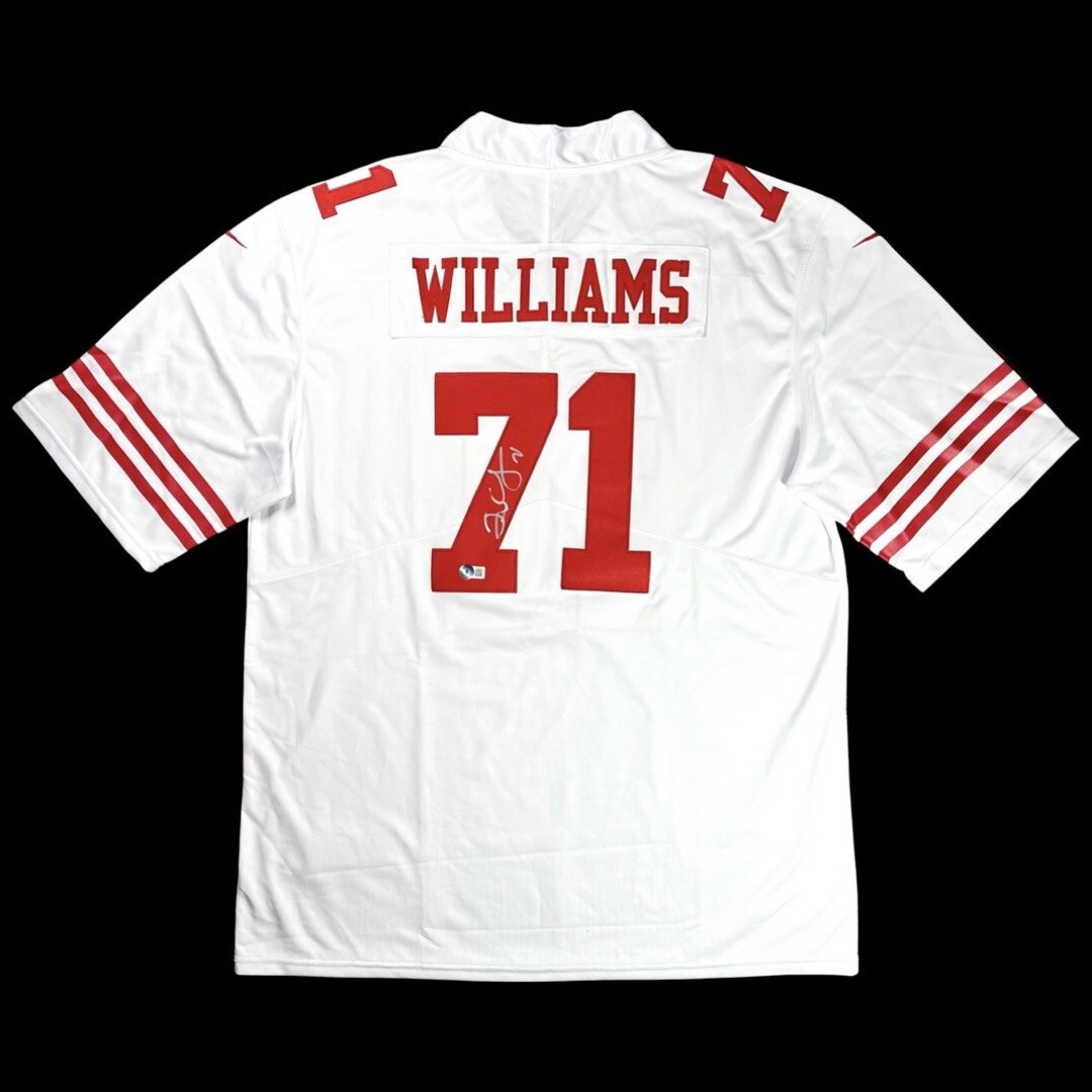 Trent Williams Autographed Signed Sf 49Ers Jersey Beckett Beckett ...