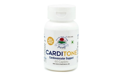 Carditone Ayush Herbs 60 caplets (New Label Same Formula ...