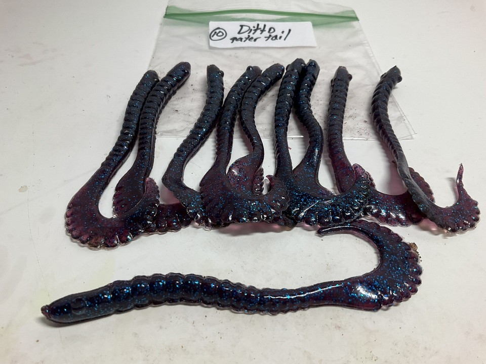 Ditto Baits Collection Rare, 85 Baits Gator Tail | eBay