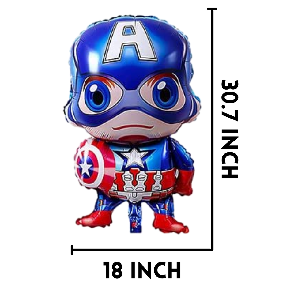 Marvel Avengers Balloons 12" Superhero Avengers Banner Balloon Party ...