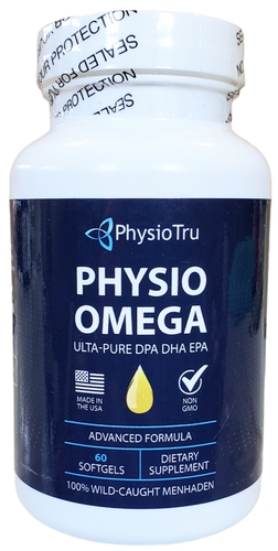 AUTHENTIC Physio Omega Tru Wild Caught Menhaden Oil Brain Joint Heart ...