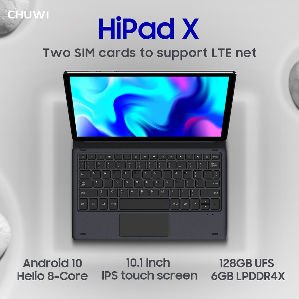 CHUWI Tablet with 10.1 Inch Android 10 4GB+128GB with 1920*1080 IPS ...