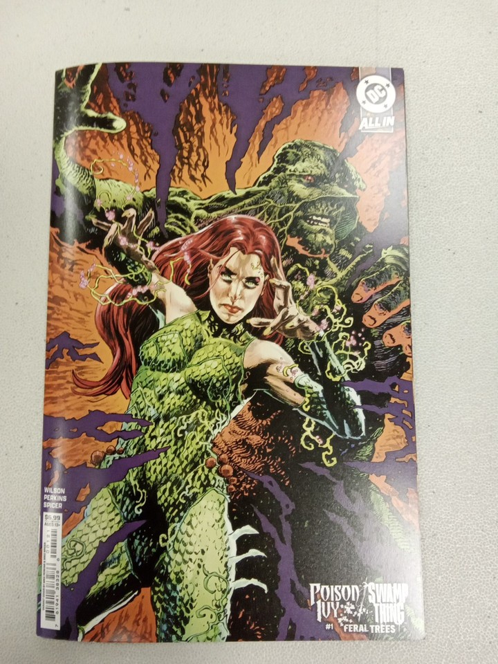 Poison Ivy / Swamp Thing: Feral Trees #1 Mike Perkins Variant (DC 2024 ...