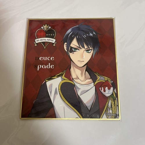 Twisted Wonderland Deuce Spade Shikishi Card Heartslabyul Dorm | eBay