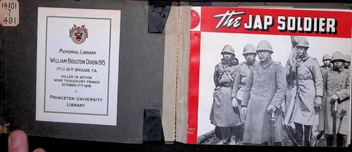 Jap Soldier WWII Military Intel Book Ex-Library Princeton University ...