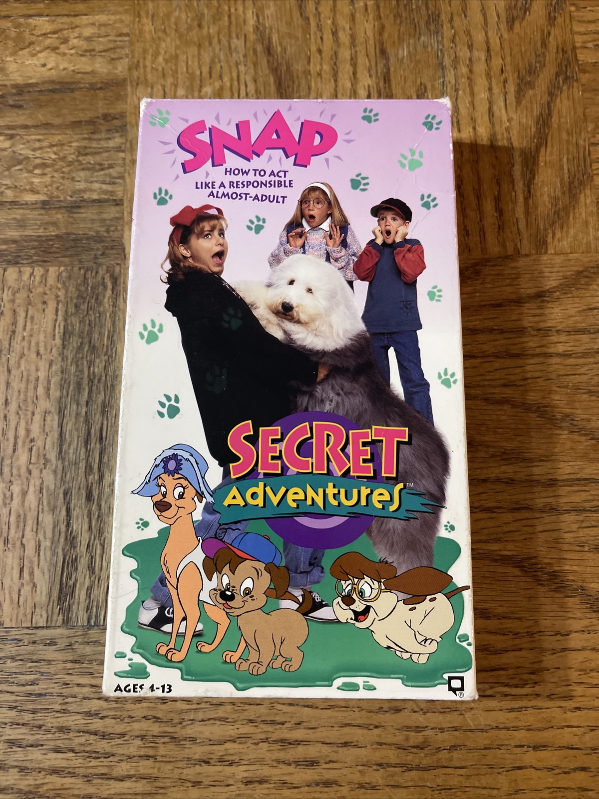 Snap Secret Adventures VHS | eBay