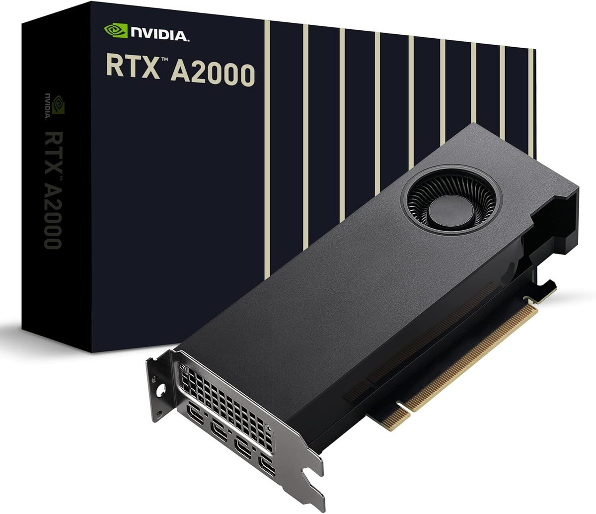 PNY NVIDIA RTX A2000 12GB GDDR6 Graphics Card PNY NVIDIA RTX A2000 12GB GDDR6 Graphics Card