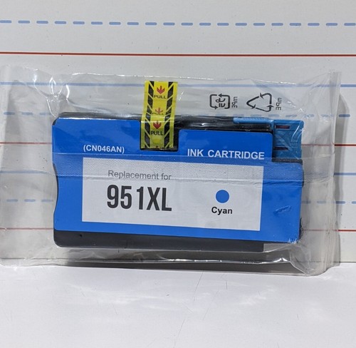951XL Cyan Ink Cartridge for HP Officejet Pro 8600 8610 8615 8620 8625 ...