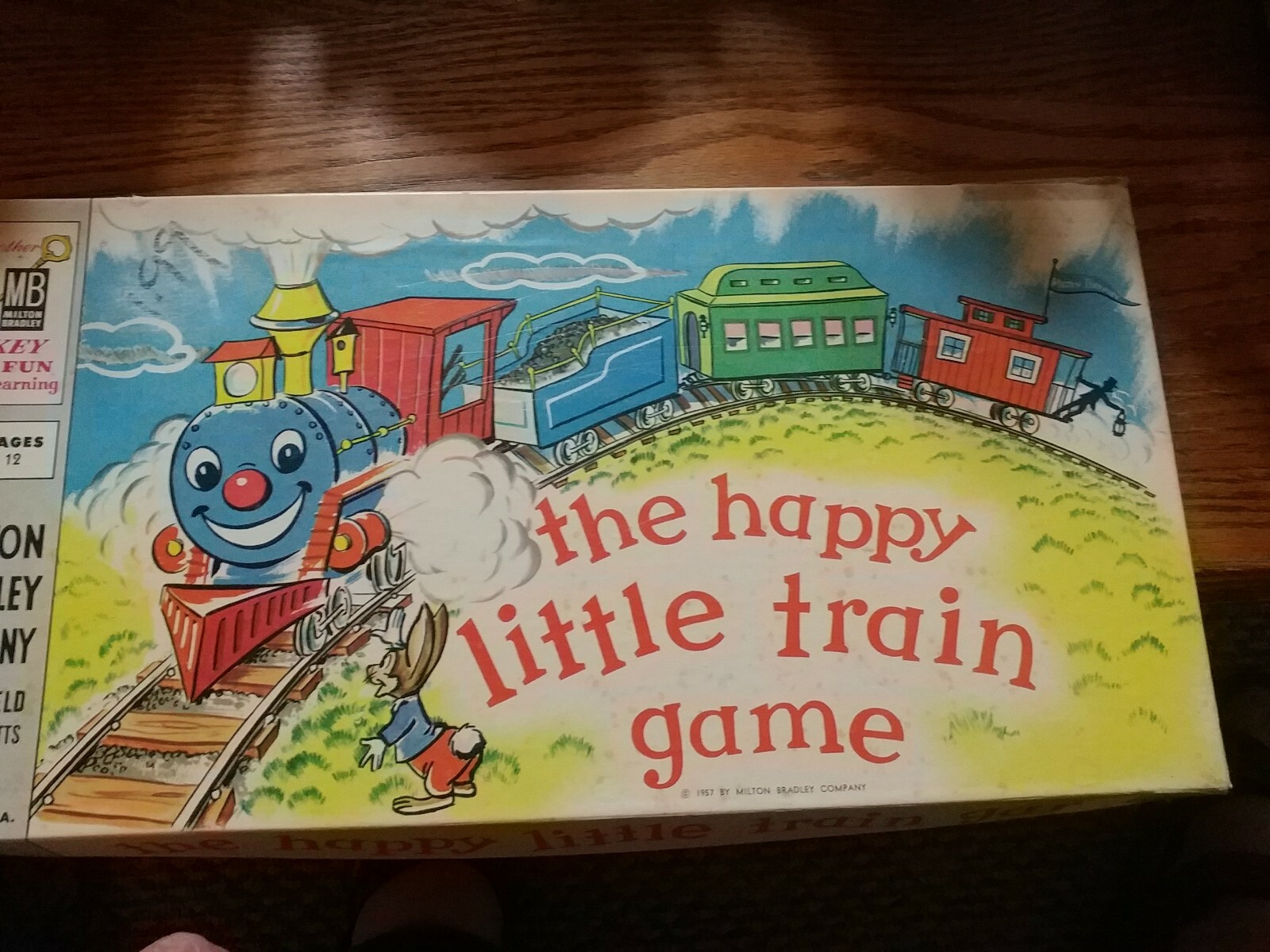 Vtg 1957 The Happy Little Train Board Game Complete Milton Bradley | eBay