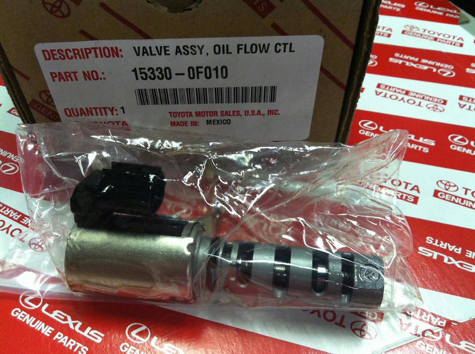 OEM Toyota and Lexus 15330-0F010, Engine Variable Timing Solenoid | eBay