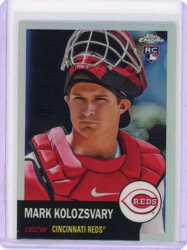 2022 Topps Chrome Platinum Mark Kolozsvary Rookie Refractor ...