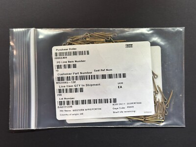 Aircraft Cotter Pins 200 each P/N MS24665-132 NEW | eBay