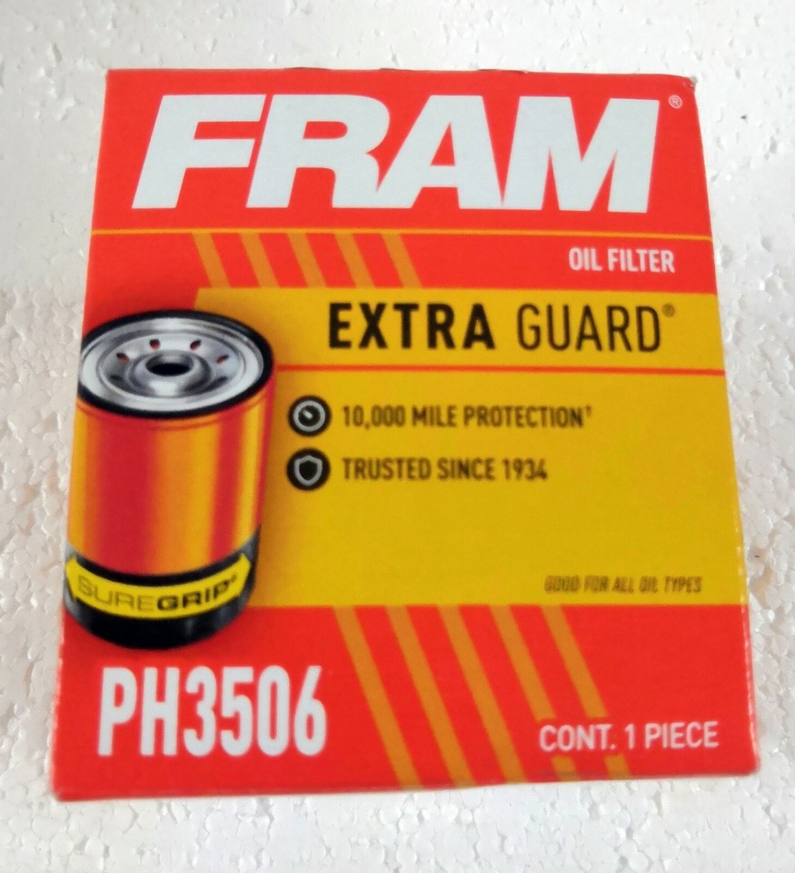 FRAM PH3506 Extra Guard Passenger Car Spin-On Oil Filter | eBay