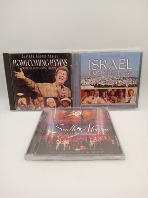 Gaither Gospel Series: HOMECOMING HYMNS, ISRAEL & more 3-CD LOT Used | eBay