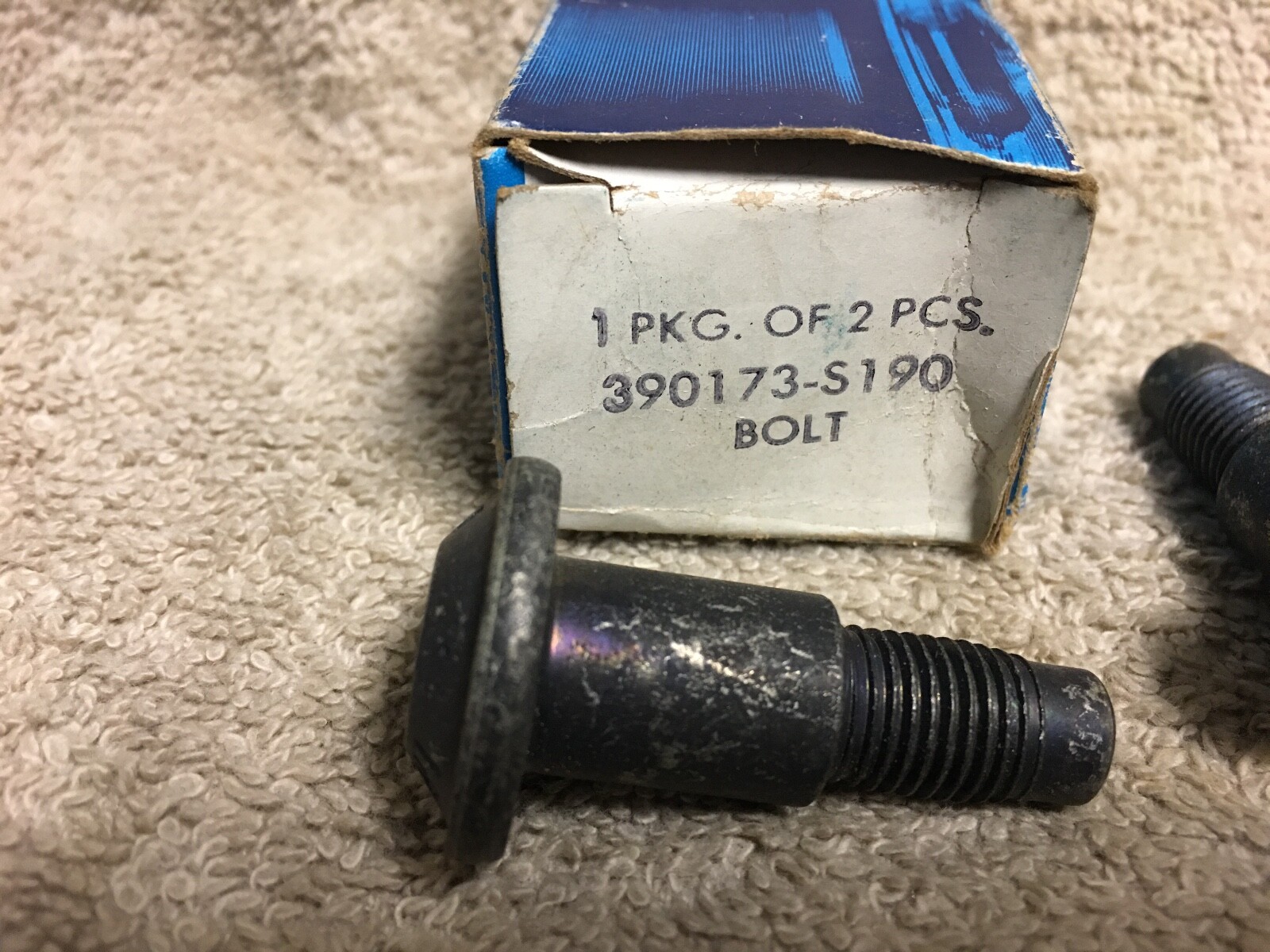 390173S190 NOS Genuine Ford OEM Bolt 2 PC for sale online | eBay