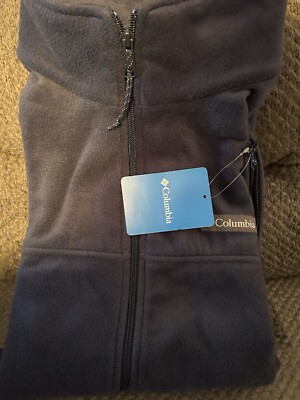 COLUMBIA Men’s XLT Zip Up Fleece Jacket. New with tags. Retail $60 | eBay