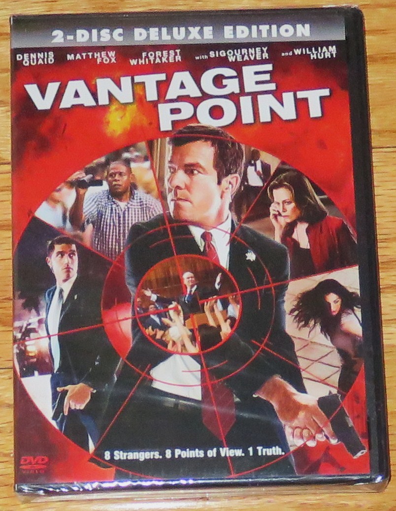 Vantage Point (DVD, 2008, 2-Disc Deluxe Edition) Dennis Quaid, William ...