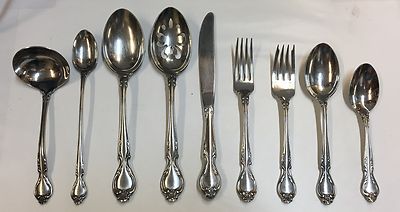 International Lyon QUEEN'S FANCY (SATIN) Stainless Flatware CHOICE ...