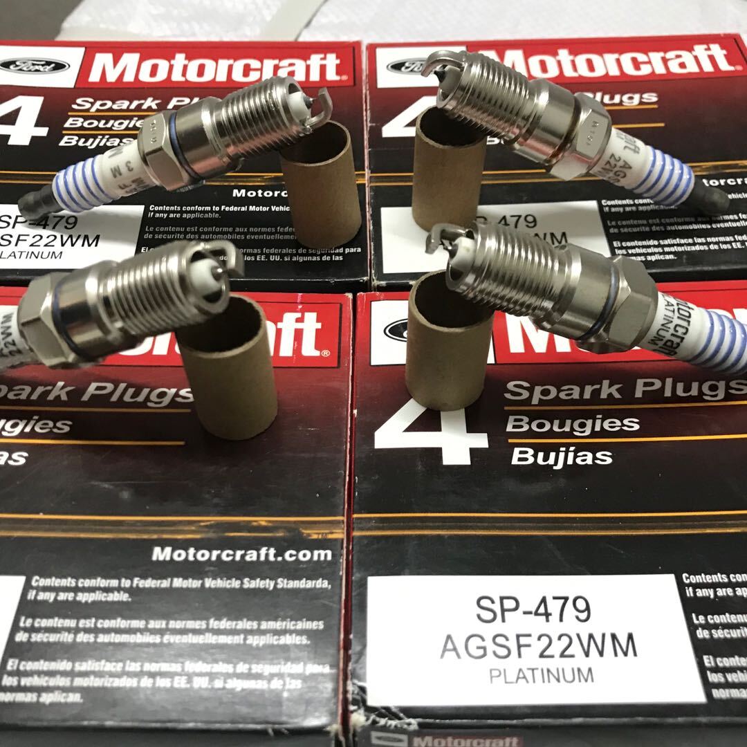 Genuine 8x SP479 Motorcraft Platinum Spark Plug for 97-03 Ford F150 V8 ...