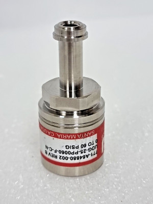Lam Research 771-A64880-002 Rev B,WASCO UDG-25-P0060-F-C-N Pressure ...