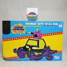 DC McFarlane Super Powers Brainiac with Skull Ship (Gold Label)
