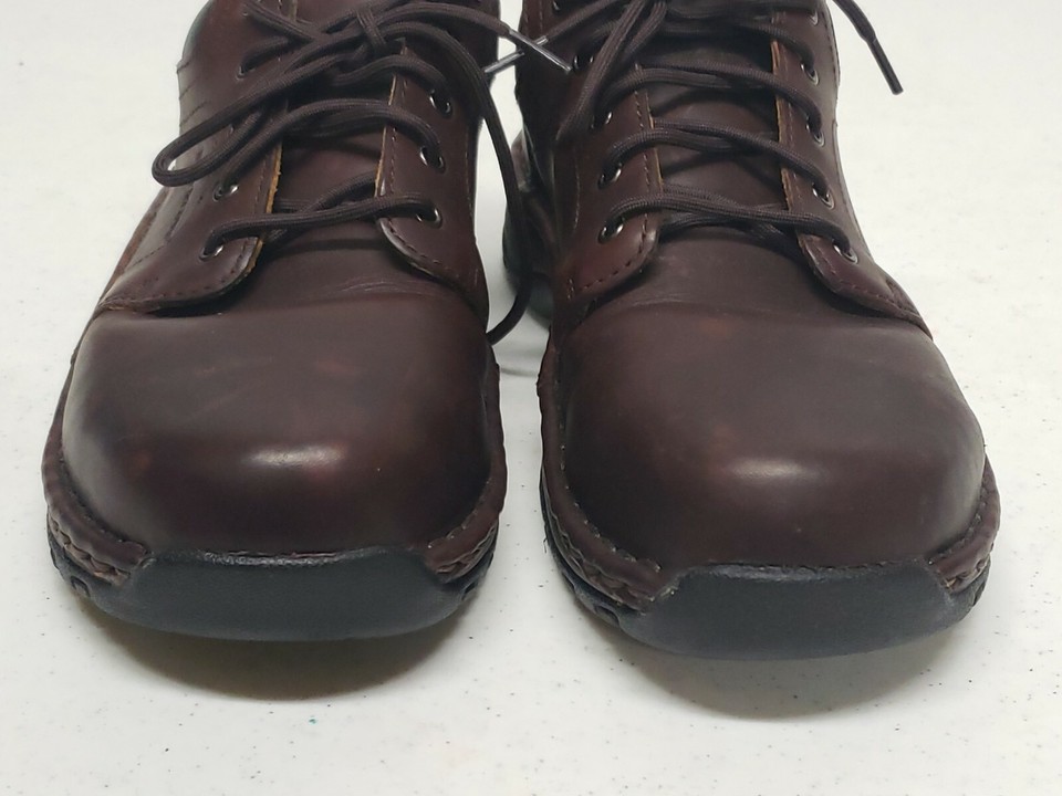 Red Wing Steel Toe Safety Shoes Women Size 6.5 B Leather Slip Resistant ...