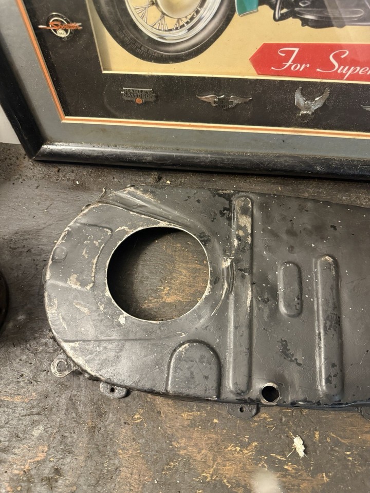 OLD Harley Knucklehead Panhead 1955-1964 Inner Primary Cover 123H | eBay