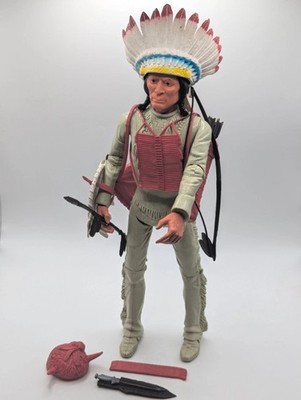 Marx 1965 Johnny West Chief Cherokee Figure 12" - Read Description | eBay