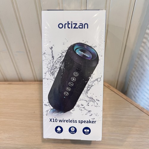 Ortizan X10 Wireless Speaker 360 Sound, Voice, RGB, Type-C Port Sealed ...