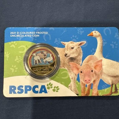 2021 - $1 150th Anniversary RSPCA Farm Animals coin - Mintage only ...