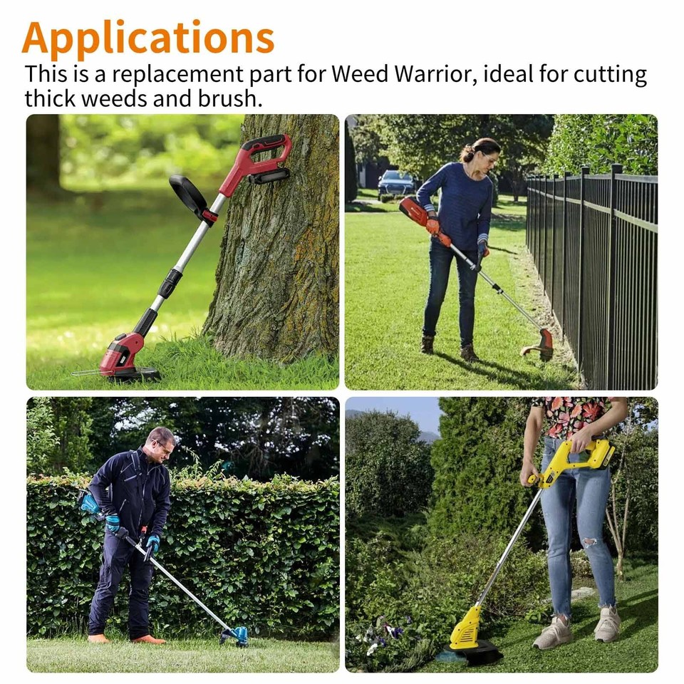 High Quality Trimmer Head with 3 Blades for Gas Electric Weed Eater ...